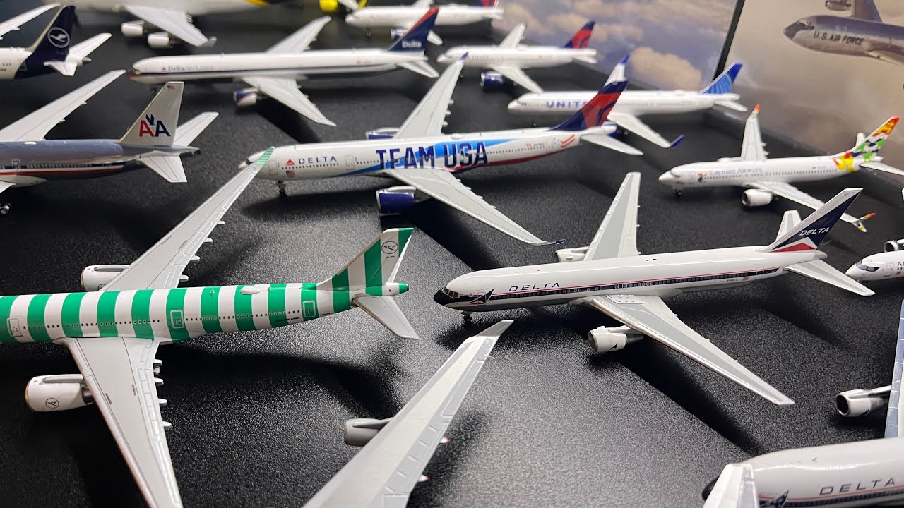 My FULL COLLECTION of Diecast Airplane Models! - August 2024 (380 ...