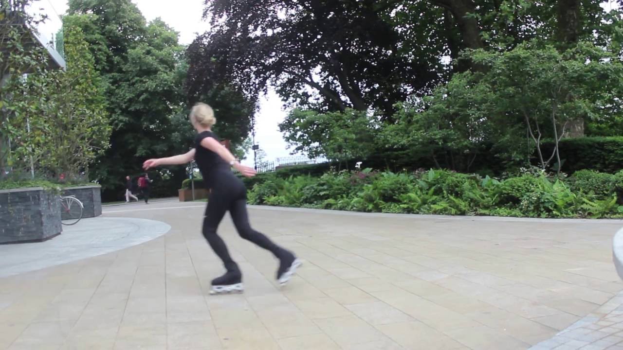 Inline Figure Skating - Ola Szejnoga - YouTube