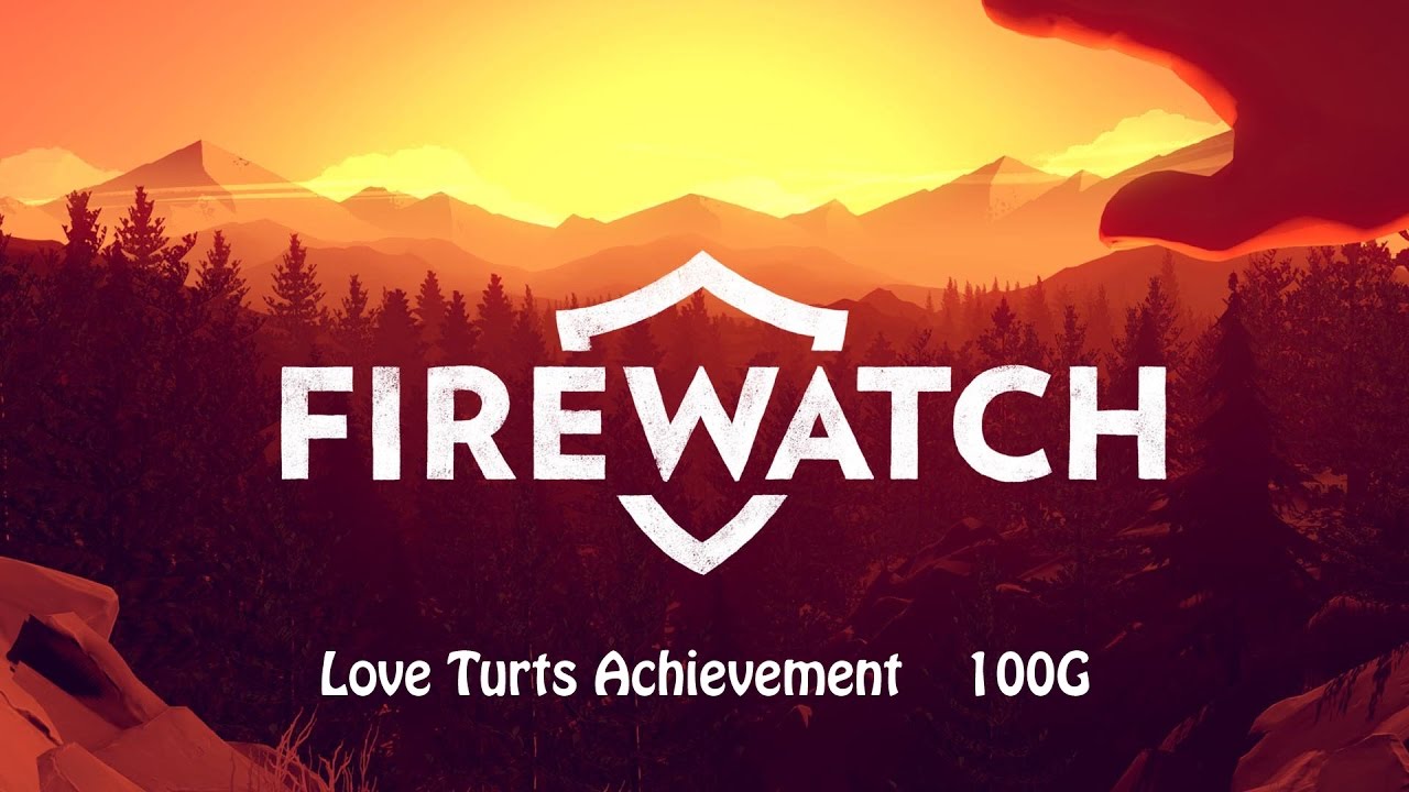 Firewatch (Xbox One) Love Turts Achievement - YouTube