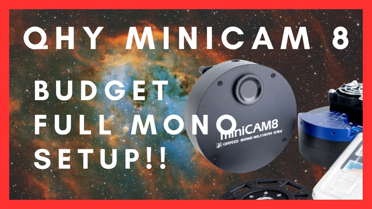 The best budget astrophotography camera! - QHY MiniCam 8 - YouTube