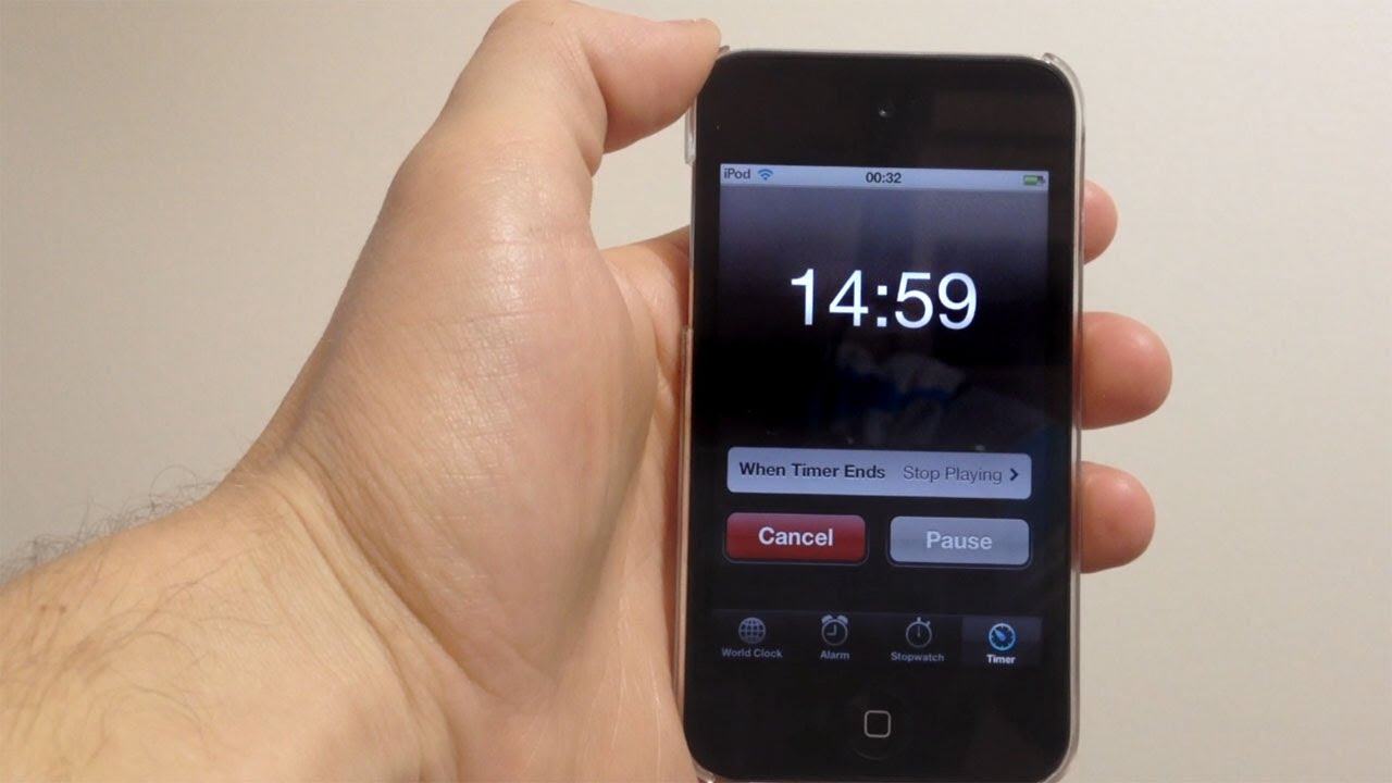 How To Set A Timer On The IPhone Or IPod Touch YouTube How To Set A Timer On The IPhone Or IPod Touch YouTube