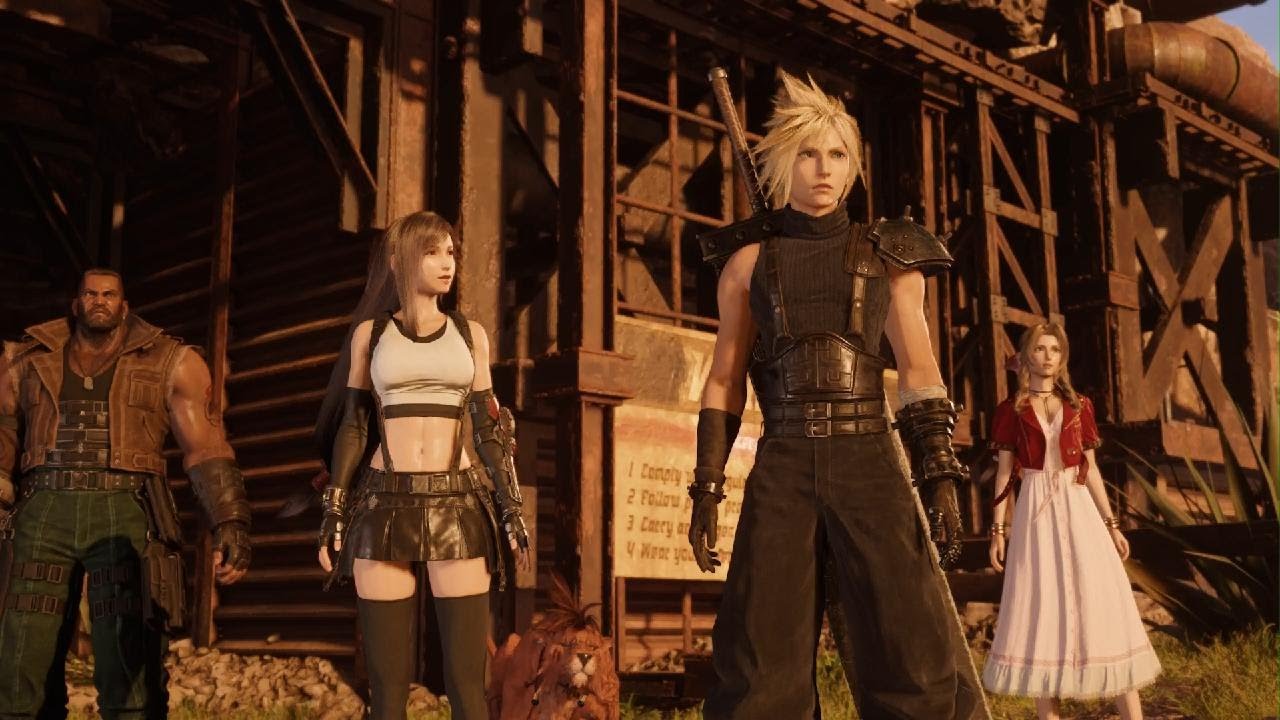 FINAL FANTASY VII REBIRTH DEMO Update Intro - YouTube