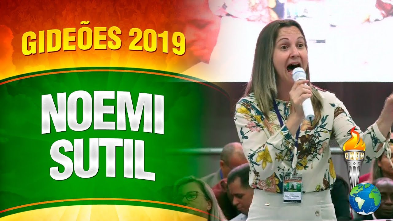 Gideões 2019 - Noemi Sutil - YouTube