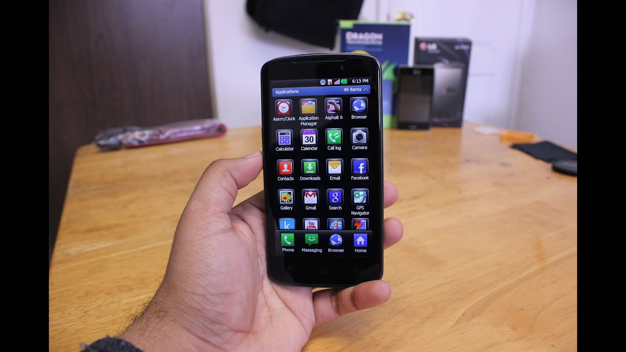 LG Optimus P935 Review - YouTube
