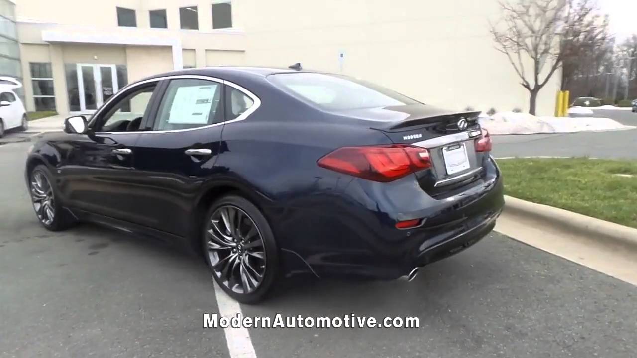 NEW 2016 INFINITI Q70 at Modern Infiniti Greensboro New #5N0769 - YouTube