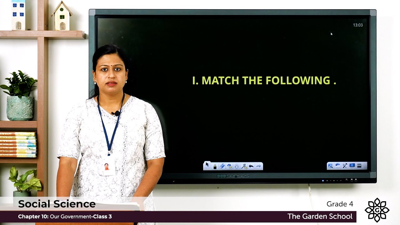 Grade 4 Social Science Chapter 10 Class 3 Our Government Exercise - YouTube