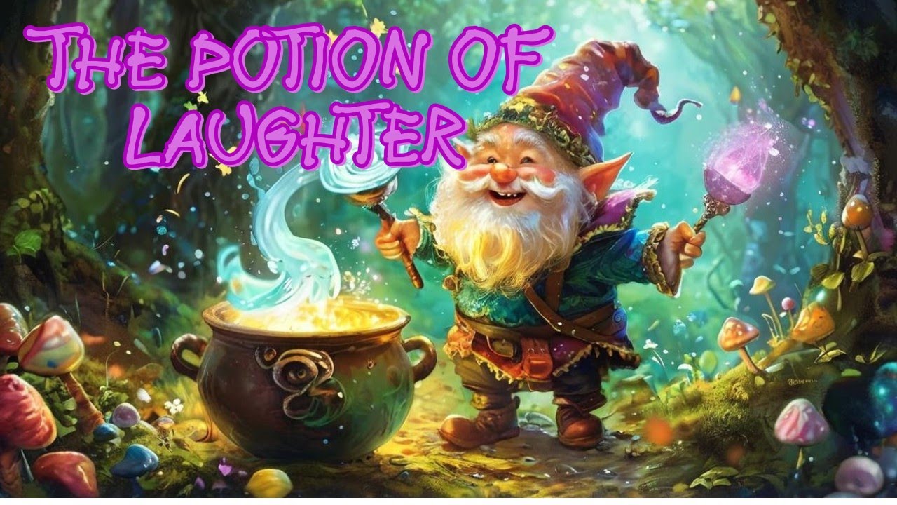 The Potion Of Laughter Bedtime Story for Kids | English Stories | Moral ...