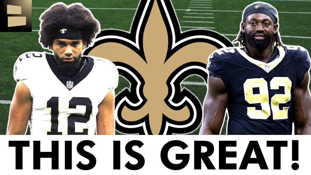 New Orleans Saints Just Got A Triple Dose Of Good News! - YouTube