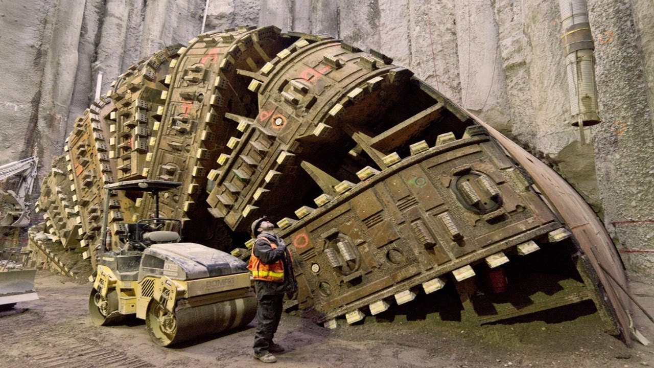 World's Amazing Tunnelling Construction Machines | आधुनिक सुरंग निर्माण ...