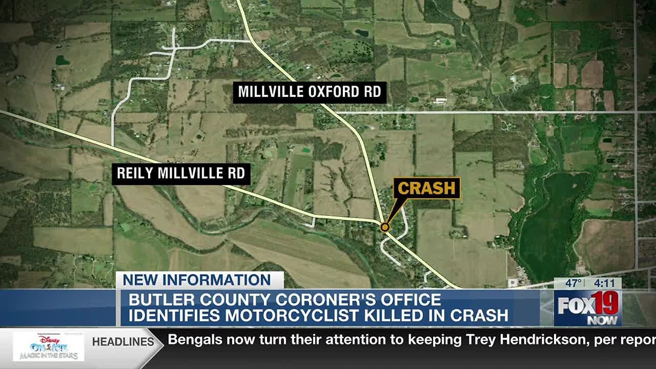 Coroner identifies motorcyclist killed in Butler County crash - YouTube