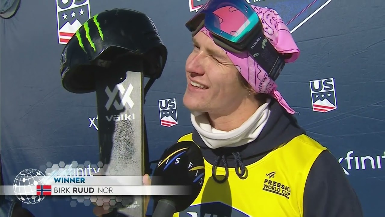Birk RUUD proud to be on top of the podium today | Copper Mountain ...