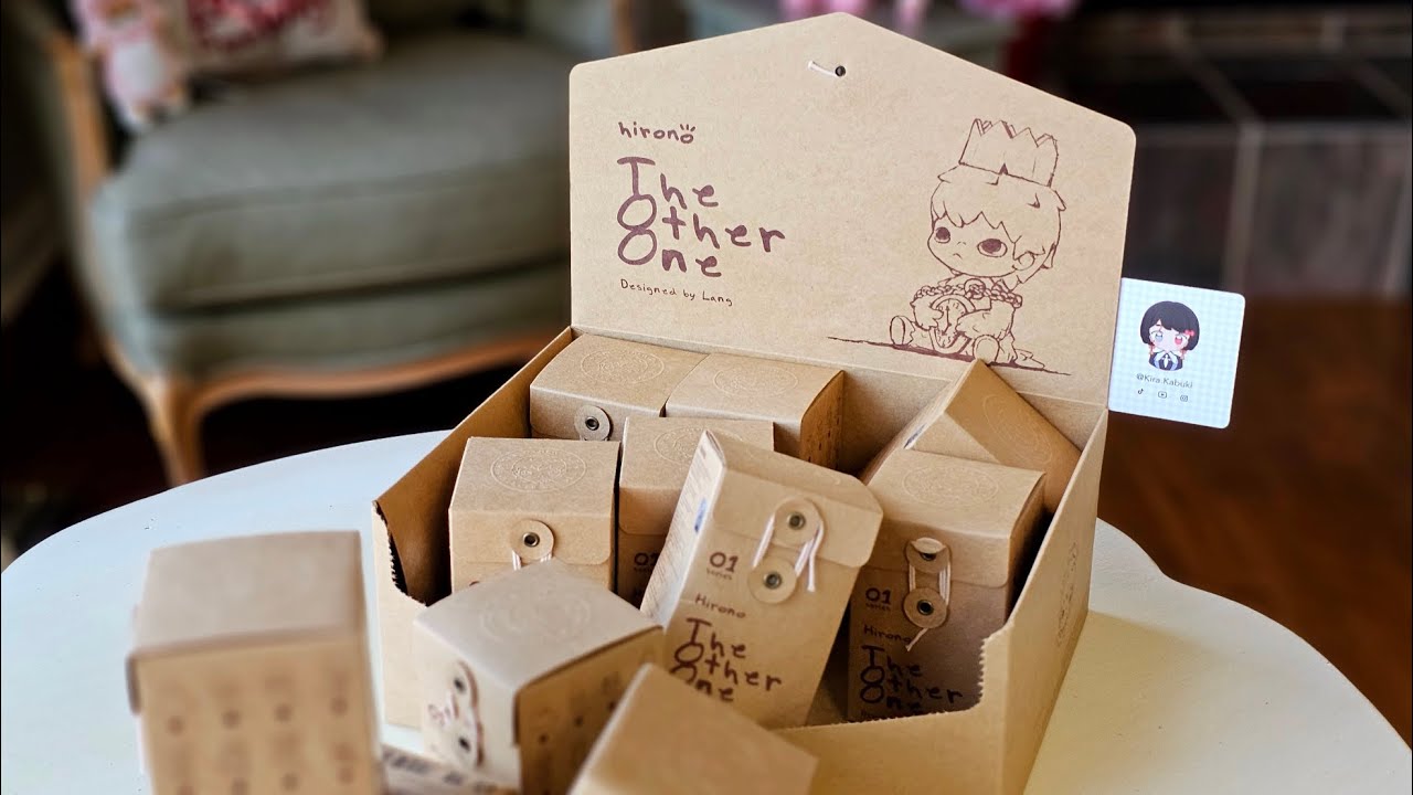 🤎 Pop Mart Hirono: The Other One blind box case unboxing! - YouTube