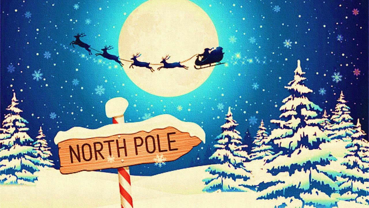 The magic of the north pole - YouTube