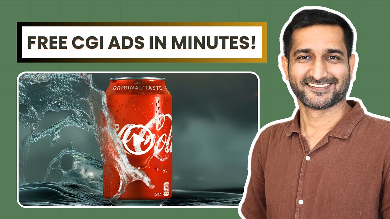 How I Made a Pro CGI Product Ad Using Only FREE Tools! - YouTube