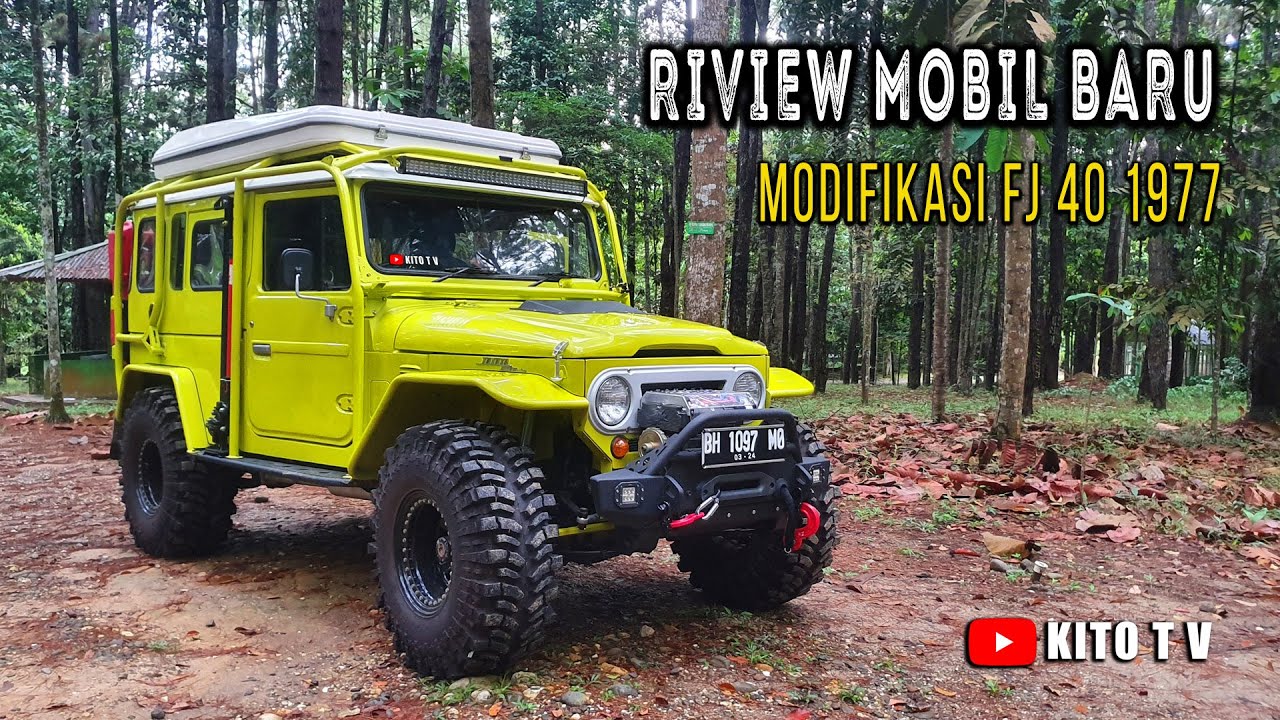 TOYOTA FJ 40 14B + TURBO MODIFIKASI (1977) "KITO GARAGE" ADVENTURE ...