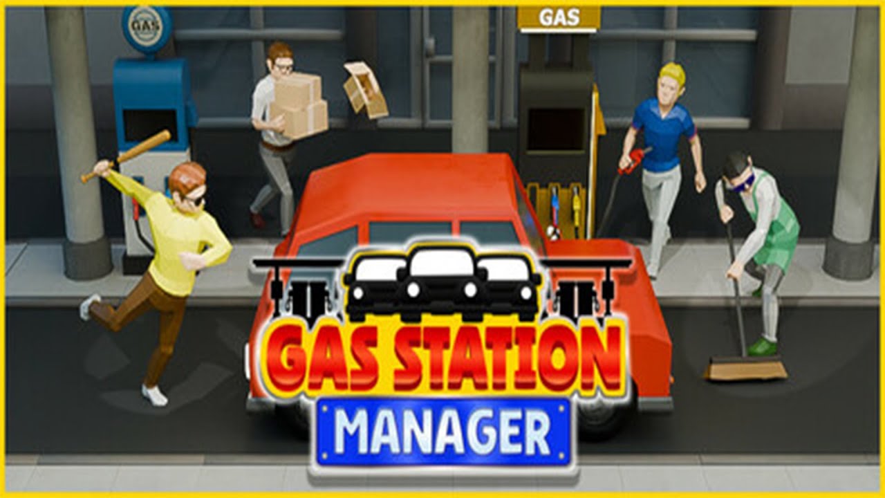 Gas Station Manager First Look! CHAOTIC Customers & Thieves Everywhere ...