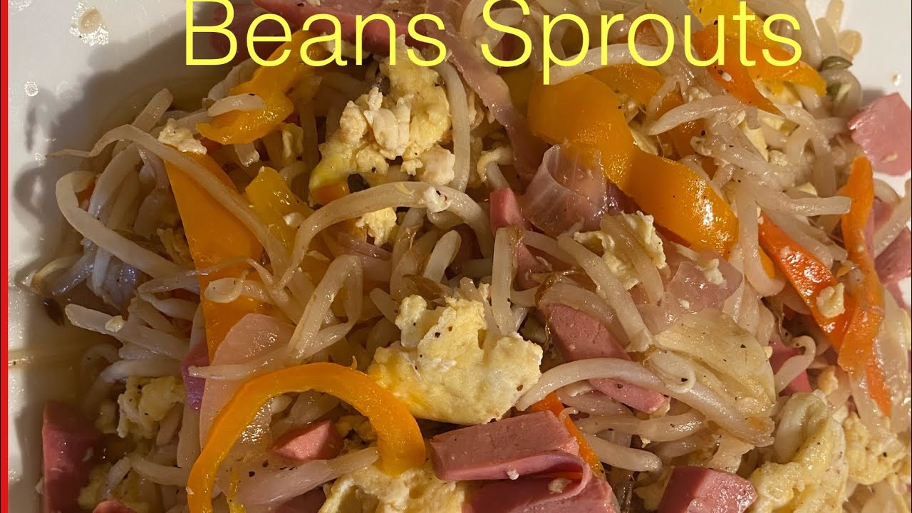 THE BEST STIR FRY BEANS SPROUTS FLAVORFUL EVER. #pinoy #cooking - YouTube
