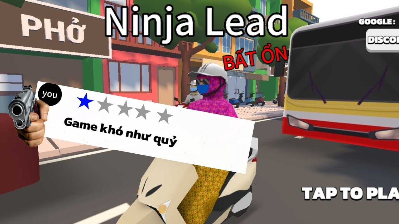 [ Ninja Lead Bất Ổn ] Tôi Cay Cú Vì Game Khó Như Quỷ! - YouTube