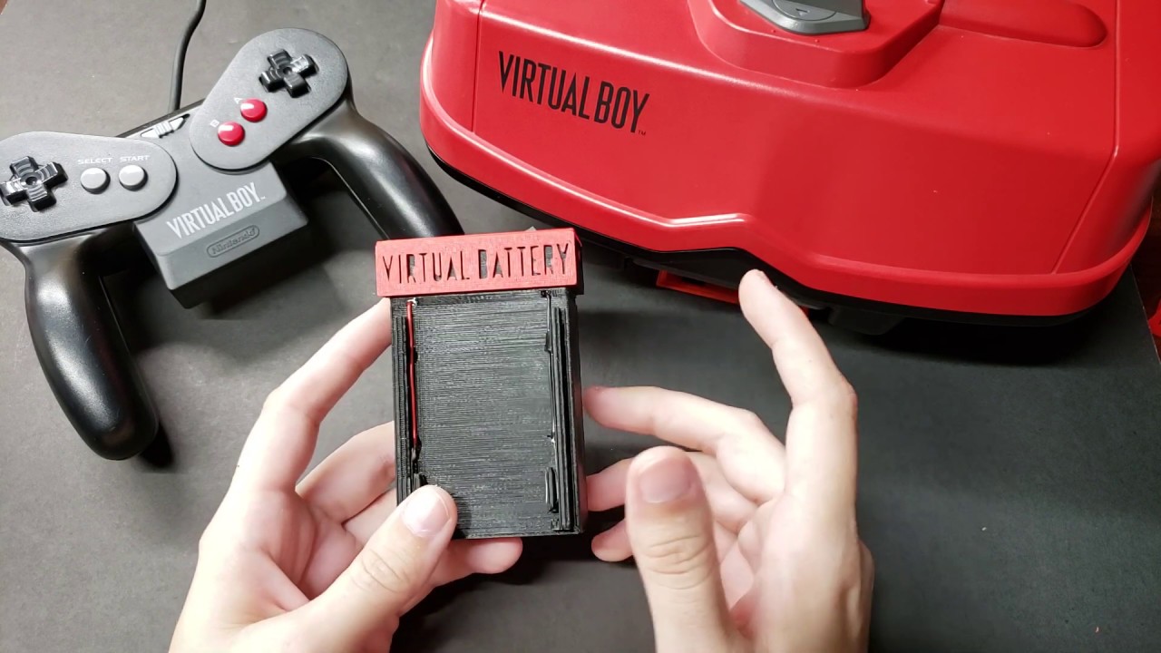 Virtual Battery - Rechargeable Battery Bank for the Virtual Boy - YouTube