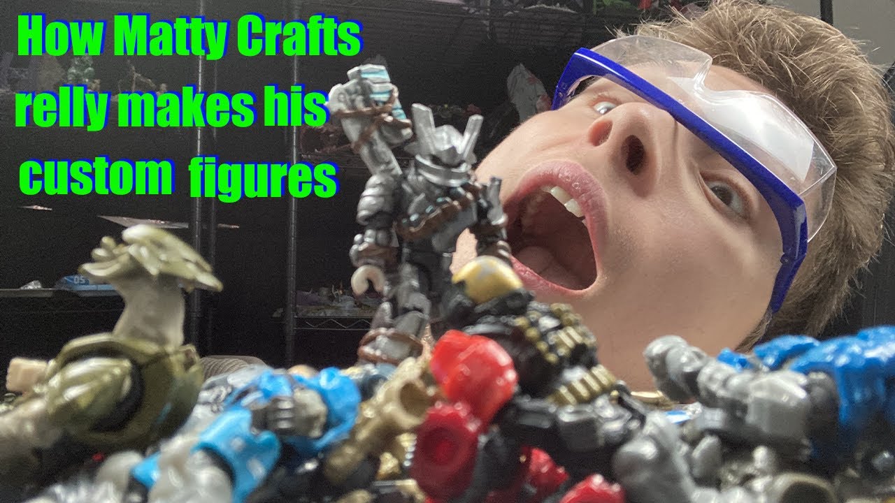 How Matty Crafts really make his custom halo mega Construx figures ...
