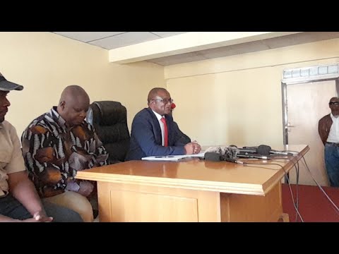 Mwonzora's Press Conference - YouTube