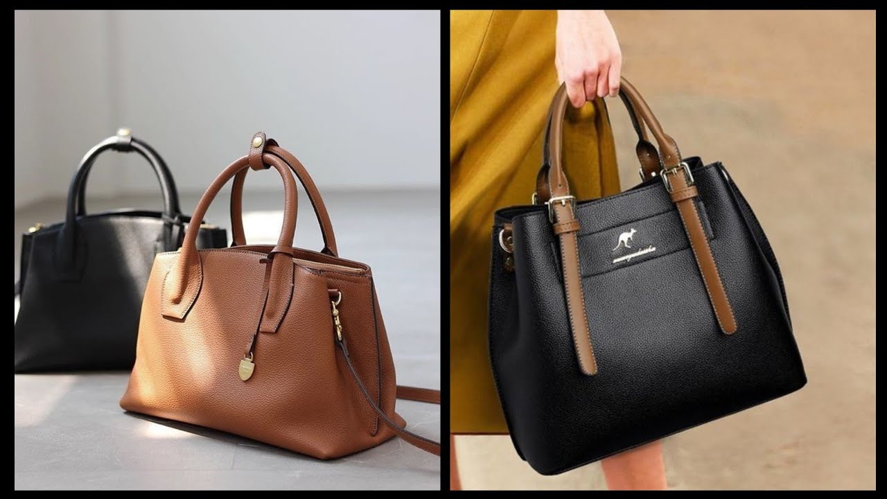 LATEST LEATHER HANDBAGS COLLECTION FOR DAILY USE - YouTube