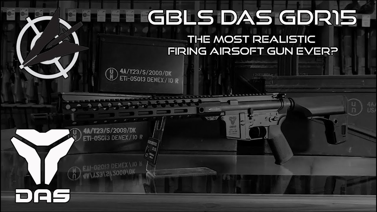 GBLS DAS GDR15 6mm Airsoft M4 AR15 OverView CSSTV - YouTube