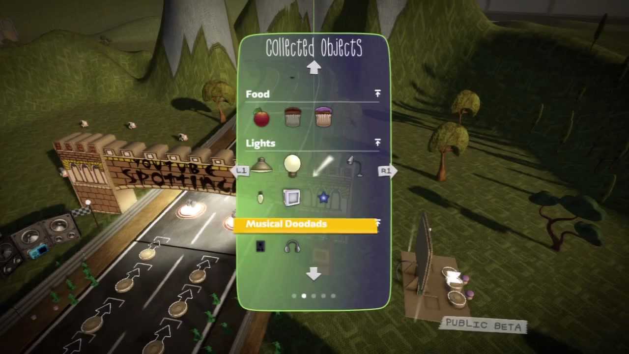 LittleBigPlanet Karting - Public Beta Create Mode HD - Part 3 - YouTube