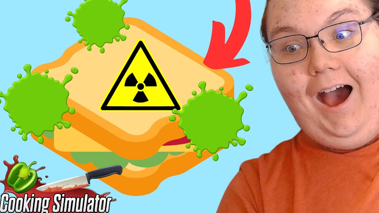 I made a radioactive sandwich in cooking simulator!! ☢️ - YouTube