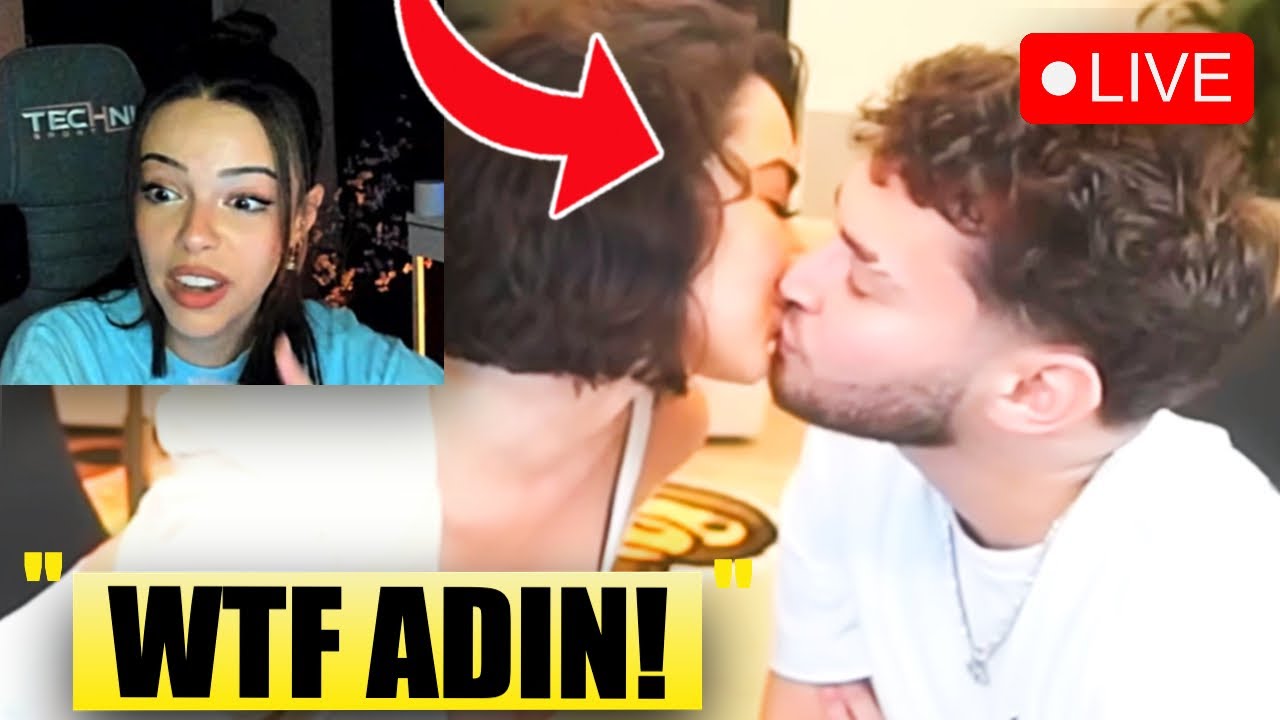PamiBaby Reacts To Adin Ross Kissing Girls On Stream After Breakup! (She's Mad) - YouTube