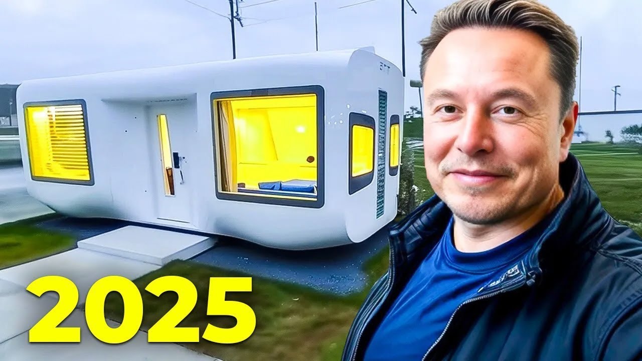 Tesla Tiny House 2025: Elon Musk's Bold Vision & SHOCKING Price! - YouTube