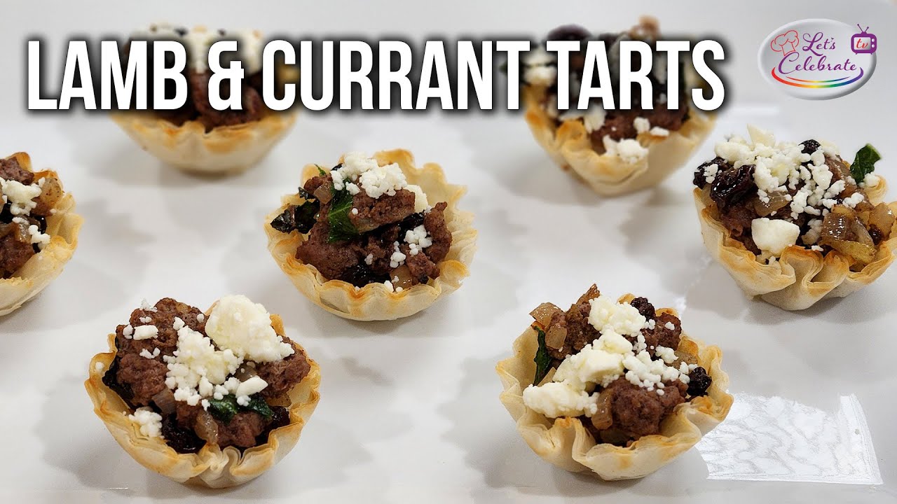 Lamb and Currant Mini Tarts with Warm Spices | Mary's Little Lambs ...