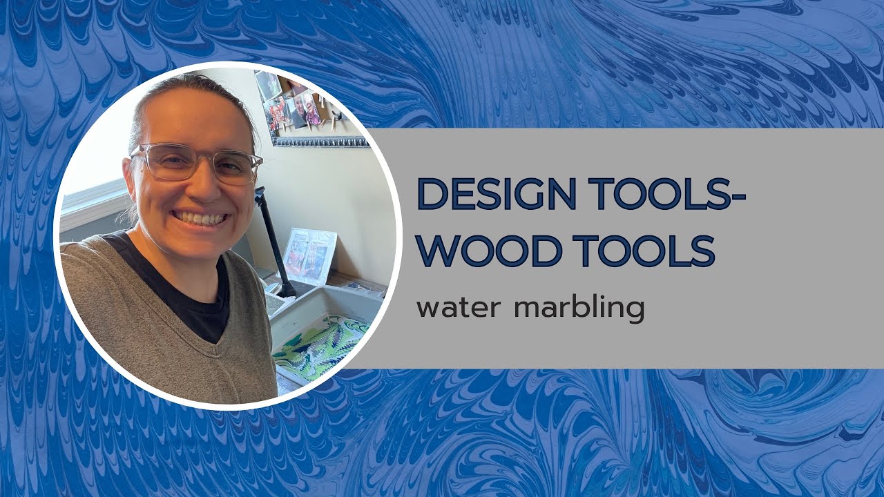 DIY-wood rakes for water marbling - YouTube