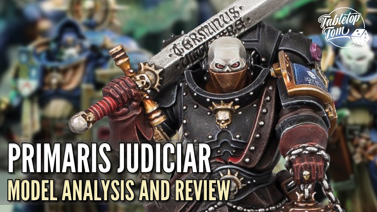 Warhammer Model Review | Primaris Judiciar - YouTube
