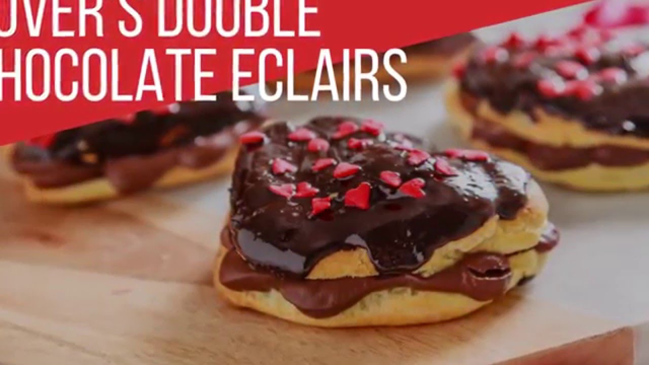 Lover's Double Chocolate Eclair - YouTube