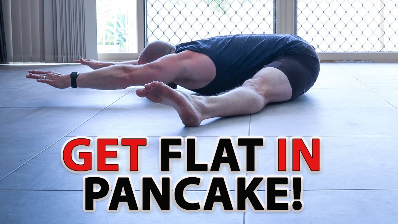 GET FLEXIBILITY RESULTS! Straddle Pancake (Follow Along) - YouTube