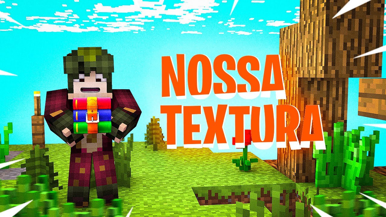 Vamos criar uma textura JUNTOS!! Skyblock Redesky - YouTube