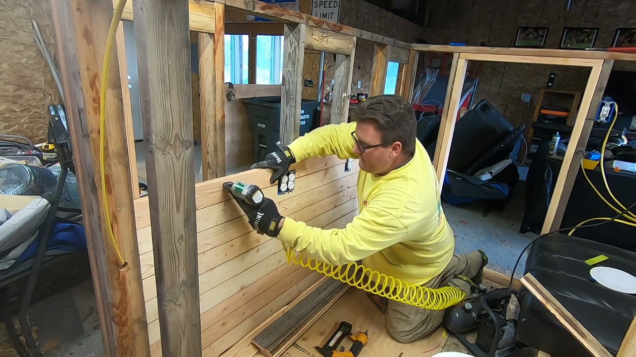 Skid House Build Part 4 - YouTube