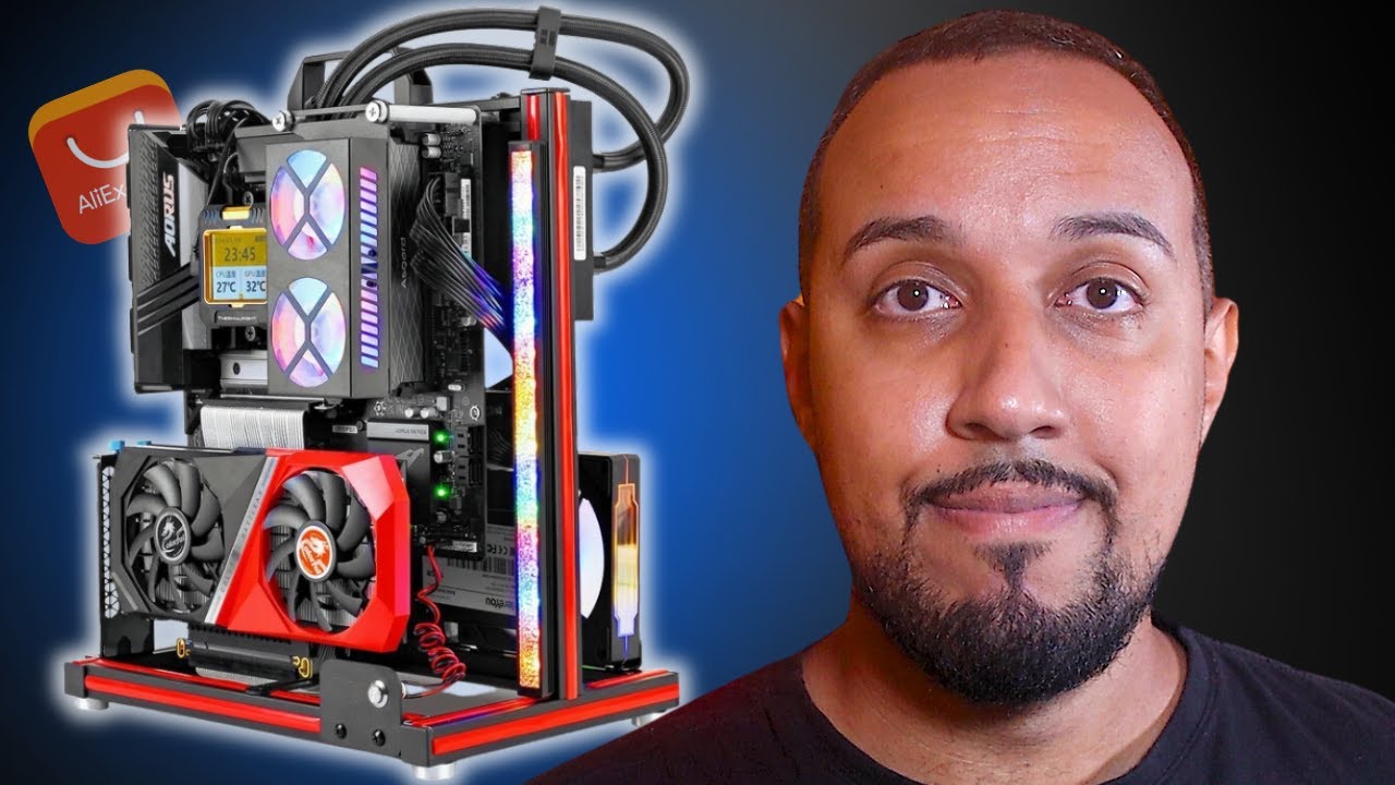 GABINETE ABERTO BARATO DO ALIEXPRESS - MEU PC FICOU F### COM ELE ...