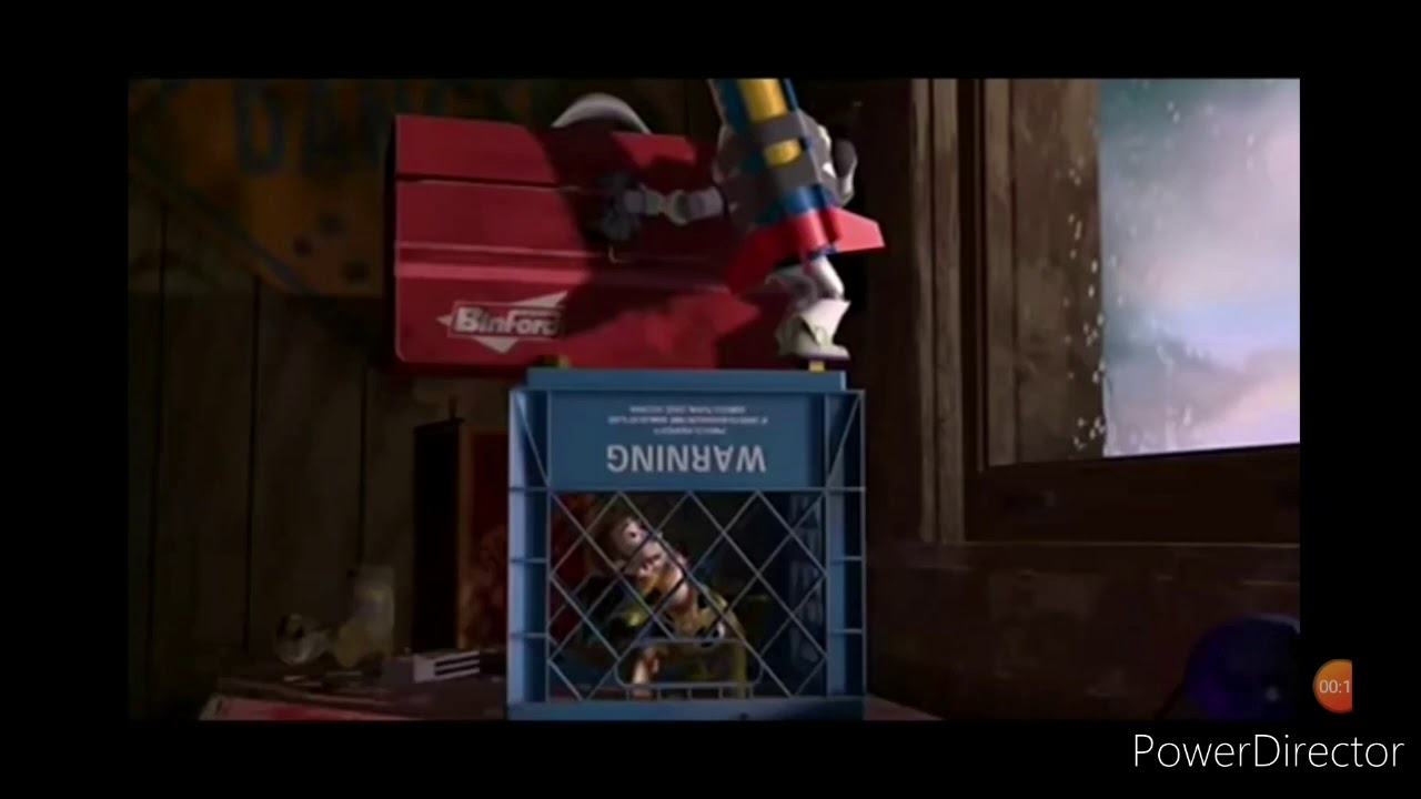 Woody gets exploded by a toolbox 2.0 - YouTube