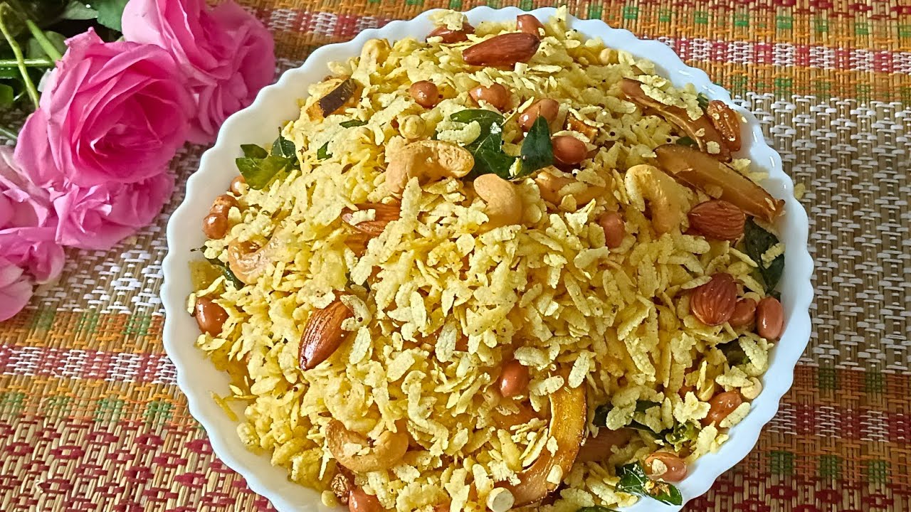 Diwali Special Pohe Ka Chivda ,Poha Chivda @deeliciouscravings - YouTube