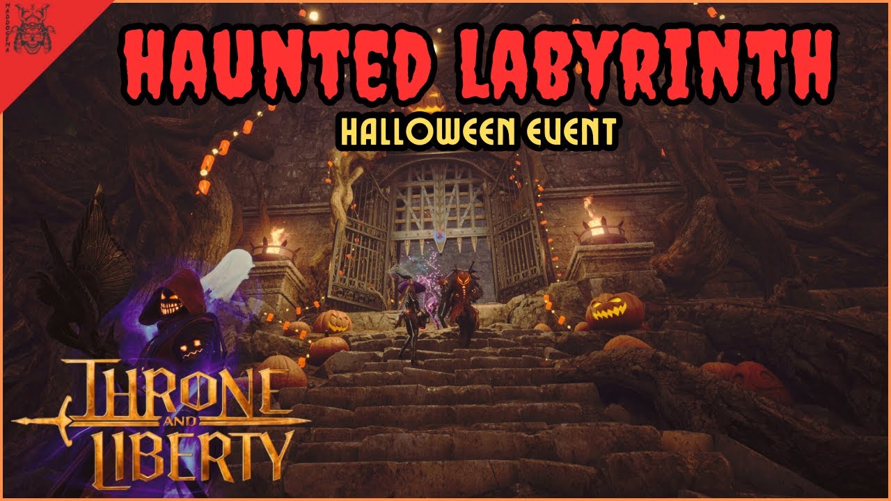The Haunted Labyrinth dungeon in Throne & Liberty is spooky!! - YouTube