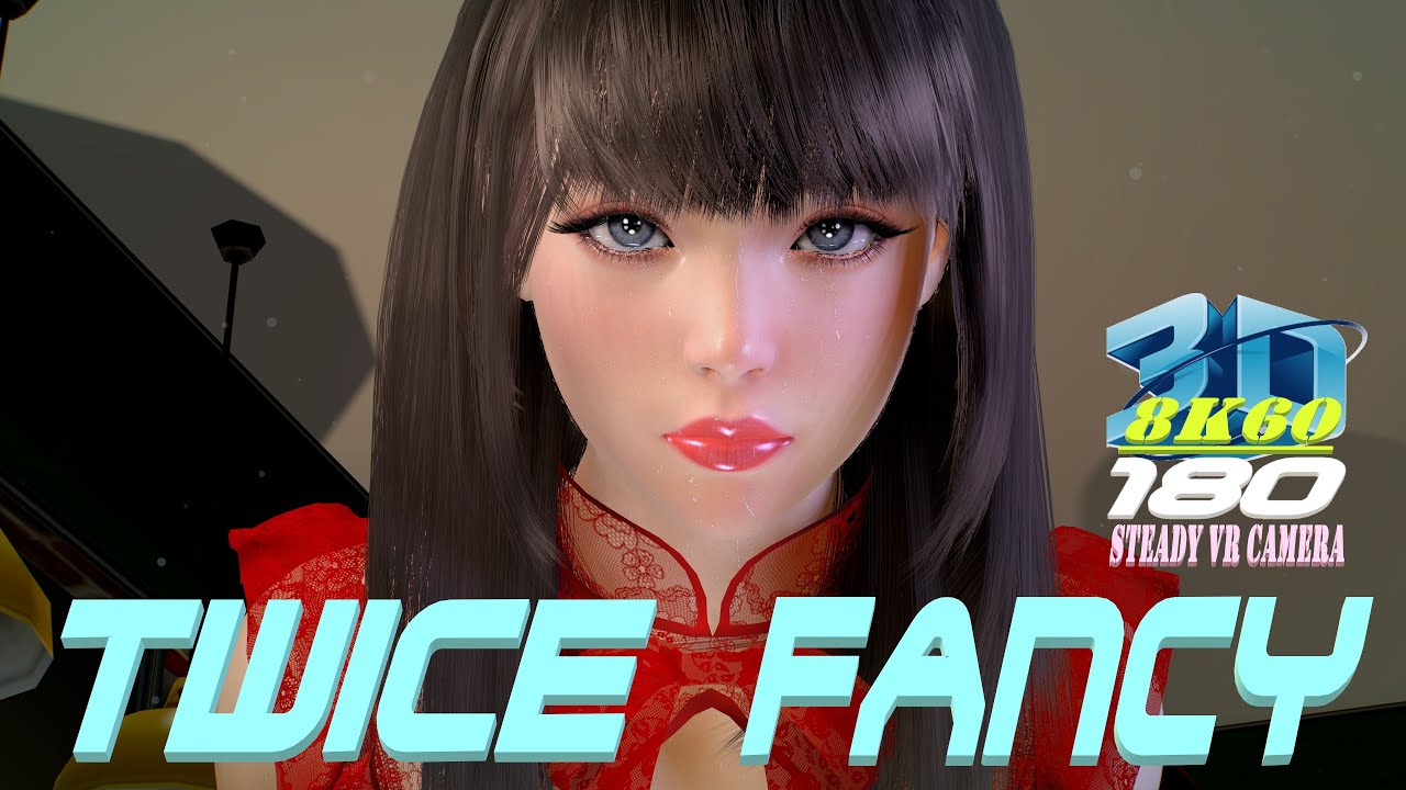 3dvr180 8k Vam Twice Fancy Dance Mmd ダンス 60fps Vr 180 Youtube