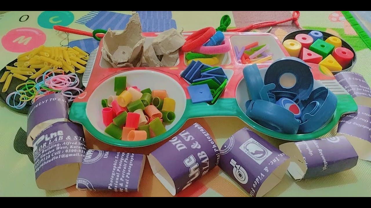 Awesome Ideas for Threading Activities | Fine Motor Skills | Activities ...