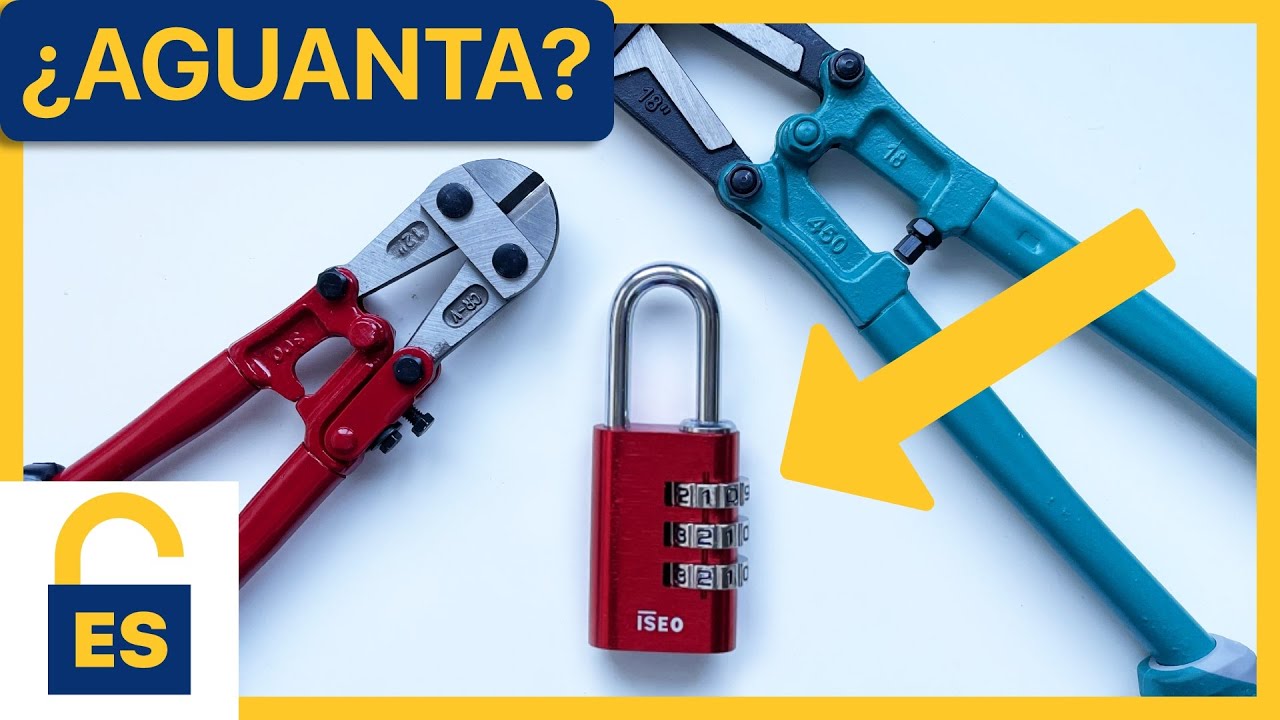 🔒 PRUEBA Candado ISEO de Combinación ¿AGUANTA? 😲 - YouTube