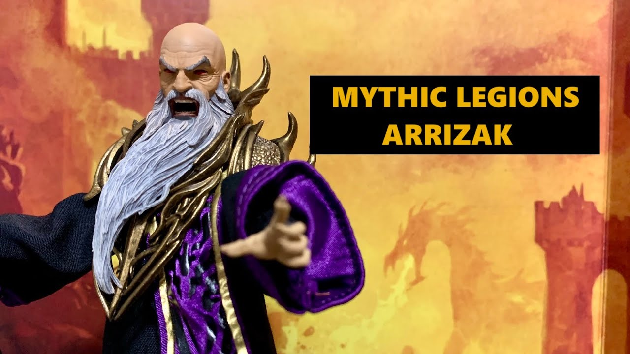 Mythic Legions Arrizak - The Dark Wizard You Always Wanted - YouTube