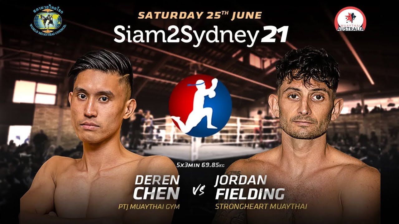 Deren Chen Vs Jordan Fielding - Siam 2 Sydney 21 - YouTube
