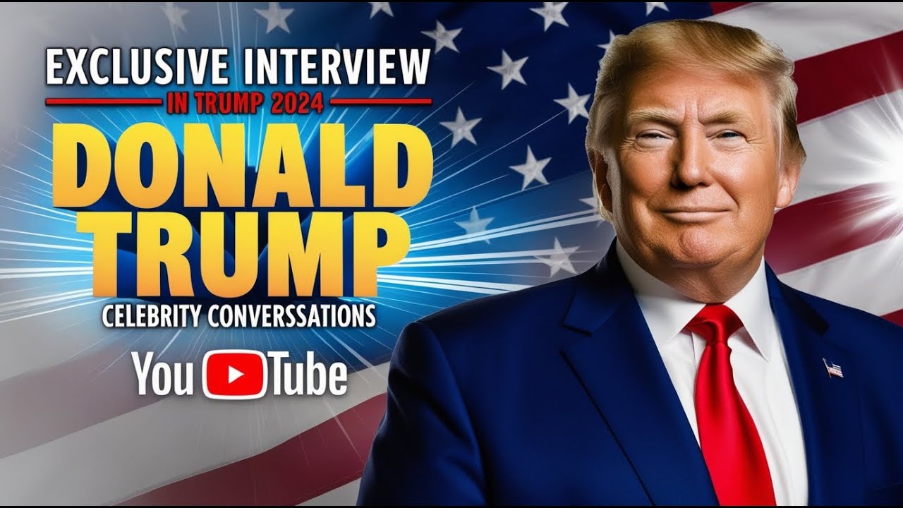 Exclusive Interview with Donald Trump | Celebrity Conversations_ 2024 ...