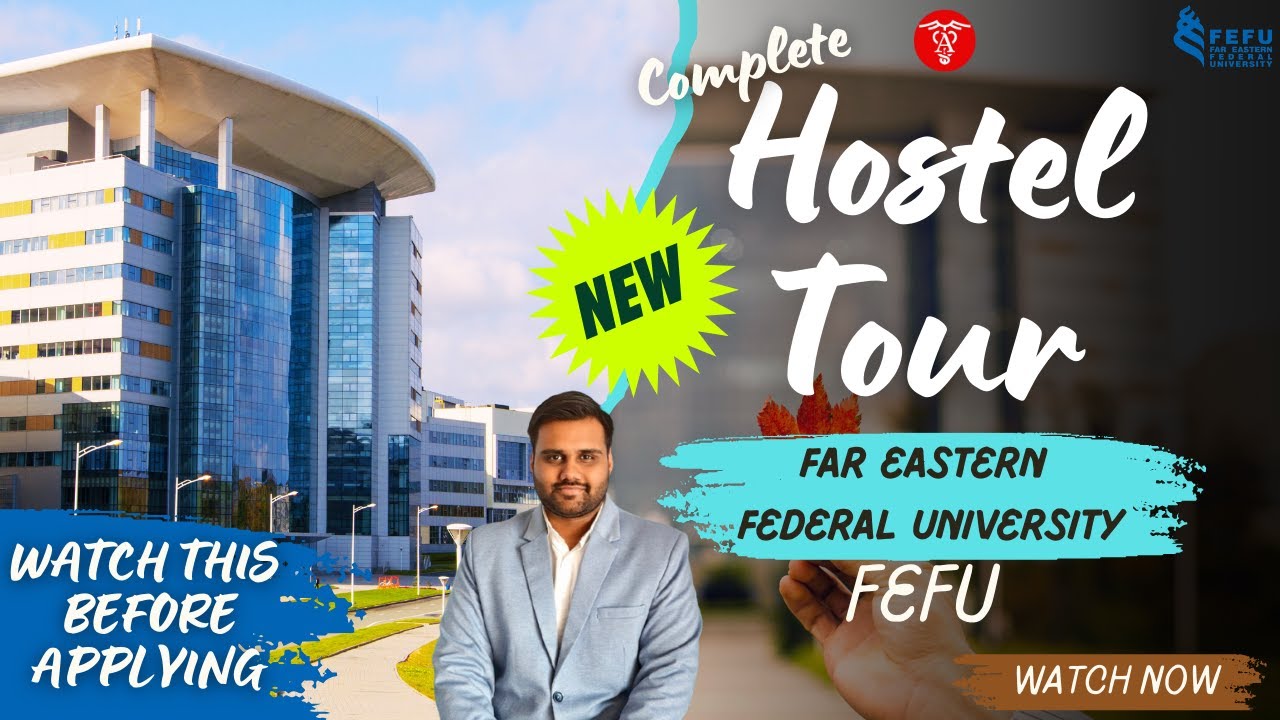 Complete Hostel Tour | Far Eastern Federal University | Hostel ...