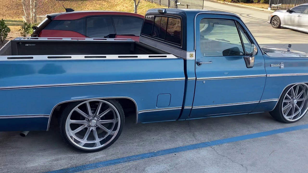 1980 LS swapped C10 - YouTube